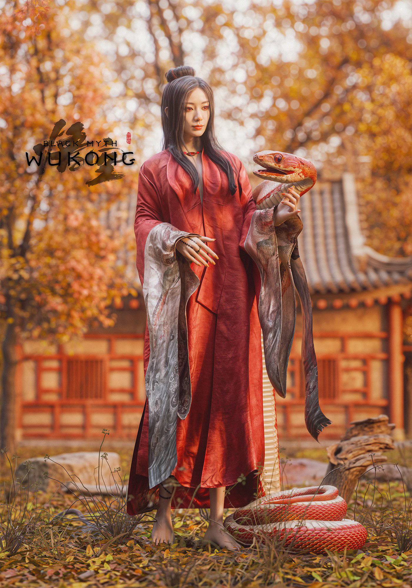 外网大神DRAYQ制作的黑神话角色高清美图合集_黑神话系列|游民星空