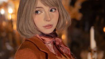 "经典皮肤"限时回归！碍事梨体模COS《生化4RE》本尊_|游民星空